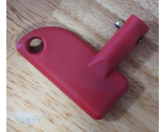Spare key for Battery Master Lockout/Isolator Switch