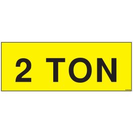 200 LBS Capacity Label, 00196749