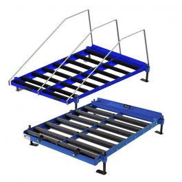 Adjustable Height Battery Stands