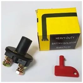 Battery Lockout/Isolator Switch for MT and DM Units