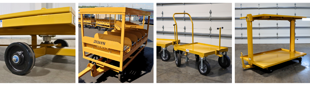 Steering for Your Tugger Cart System: 3 Types of Industrial Trailers - Blog